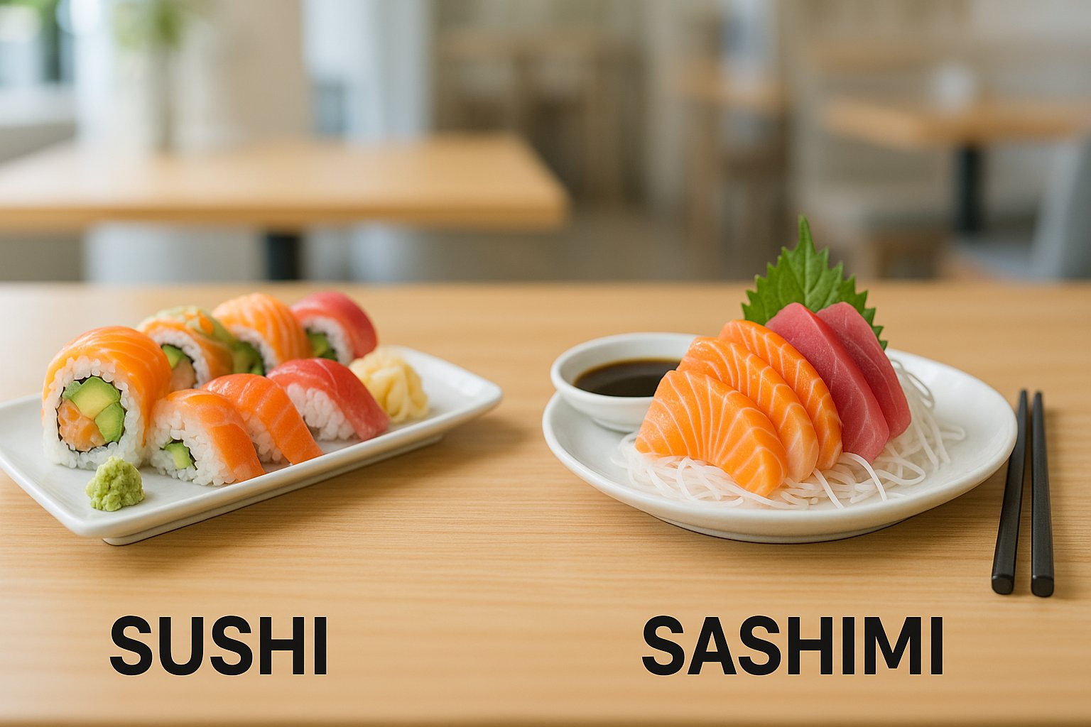 What Is the Difference Between Sushi and Sashimi? Key Comparisons & Facts